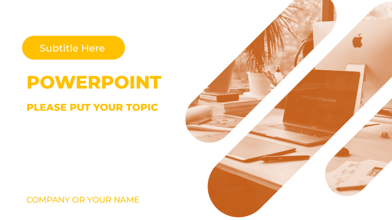 Simple Free PowerPoint Templates and Google Slides Theme download