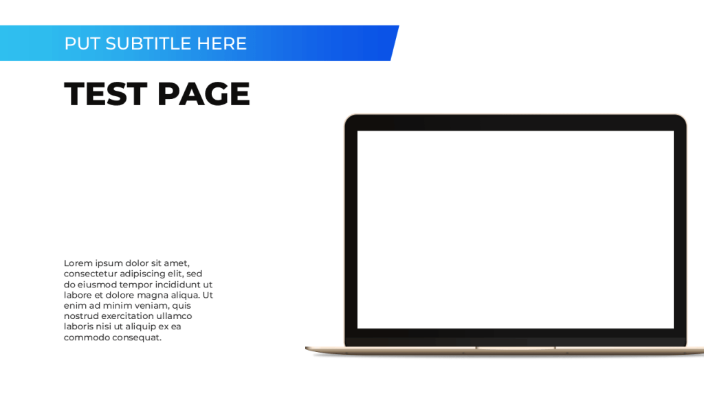 Science Research Project PowerPoint Template