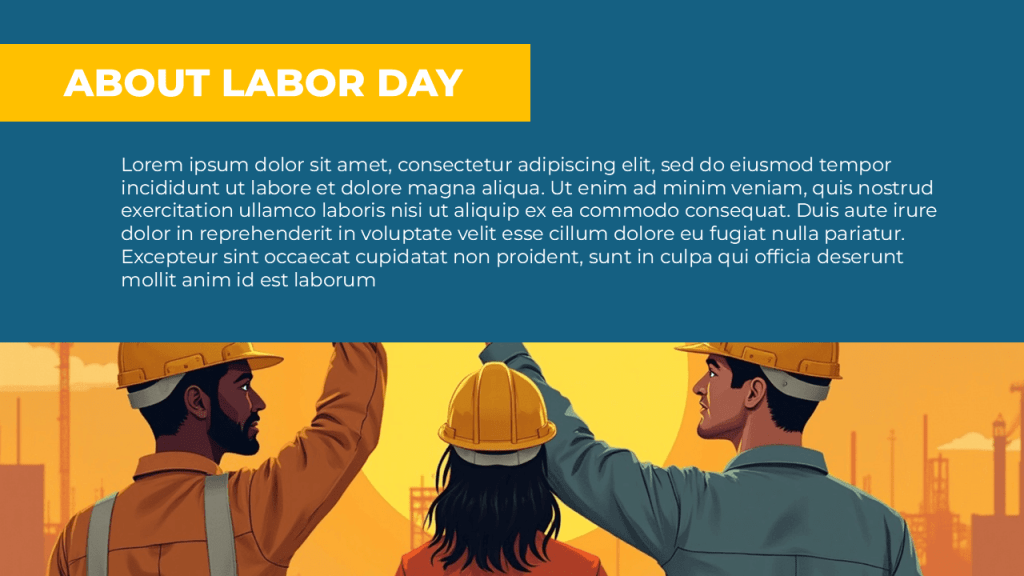 Happy Labor Day PowerPoint &Google Slides Templates