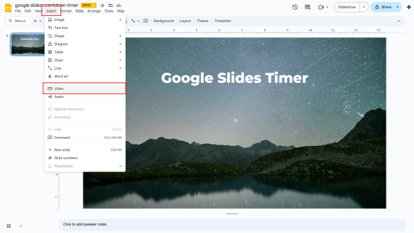 How to Insert a Google Slides Countdown Timer (with Bonus Present)