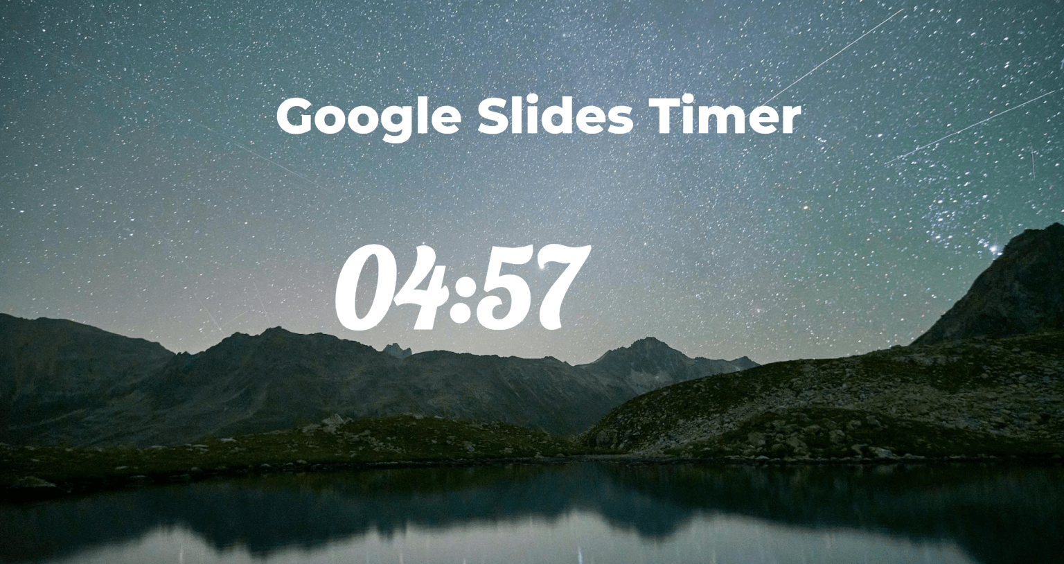 How to Insert a Google Slides Countdown Timer (with Bonus Present)