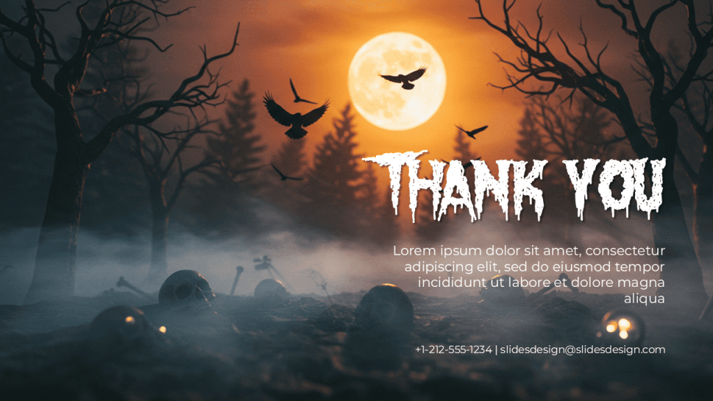 Spooky PowerPoint Template – Free Halloween Google Slides Theme
