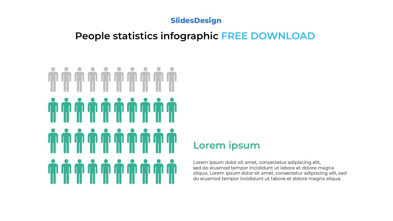 People Statistics Infographic